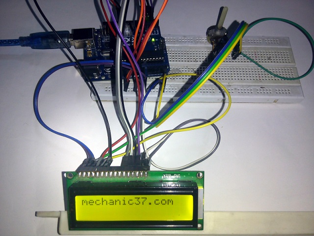 Lcd Display Interfacing With Arduino In Hindi